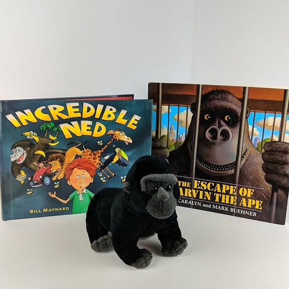 Scholastic | Toys | Incredible Ned Escape Of Marvin The Ape Kids Books ...